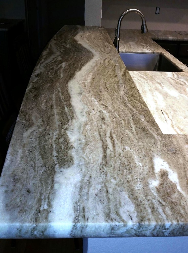 Quartermaster Way Custom Granite Kitchen Countertops - Contemporary ...
