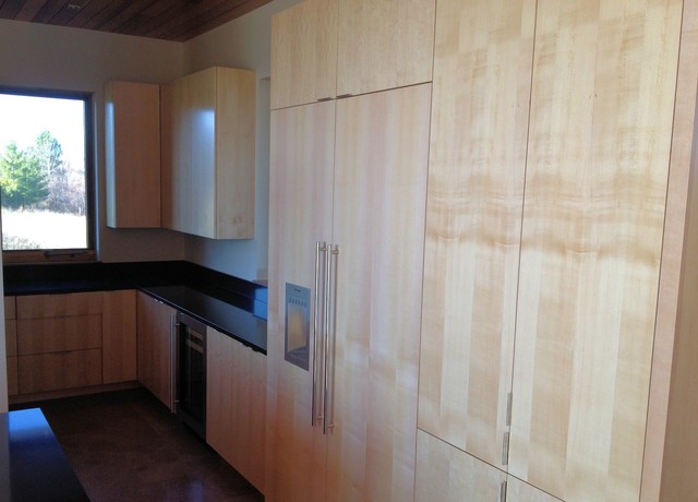 Quartersawn Maple Full Overlay - Minimalistisch - Küche - Minneapolis ...