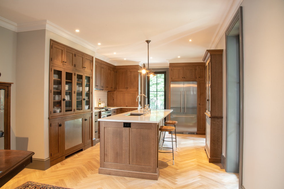 Quartersawn Oak - Craftsman - Kitchen - Philadelphia - by Oberholtzer ...