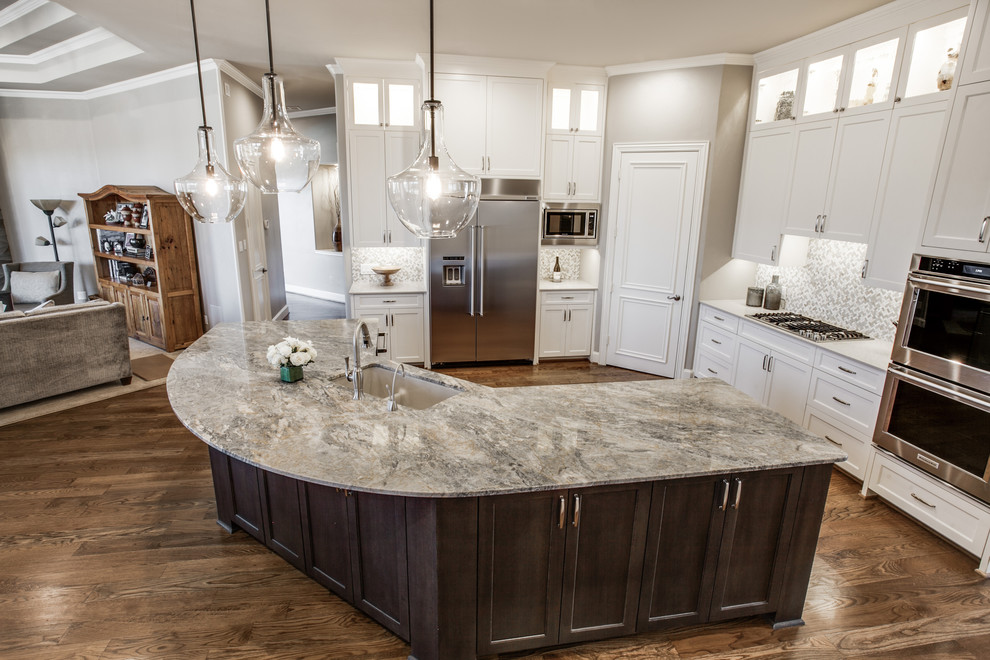 Quartzite Cielo Kitchen - Transitional - Kitchen - Dallas - by Aria ...