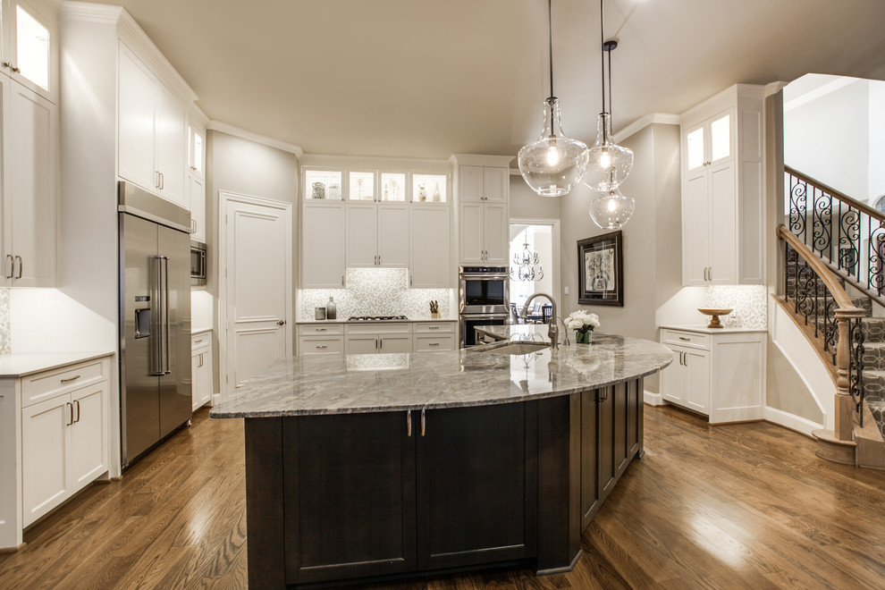 Quartzite Cielo Kitchen - Transitional - Kitchen - Dallas - by Aria ...