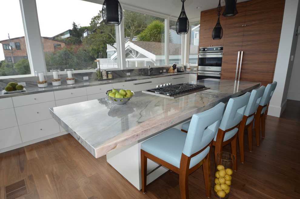 Quartzite Countetops - Modern - Kitchen - San Francisco - by Northbay ...