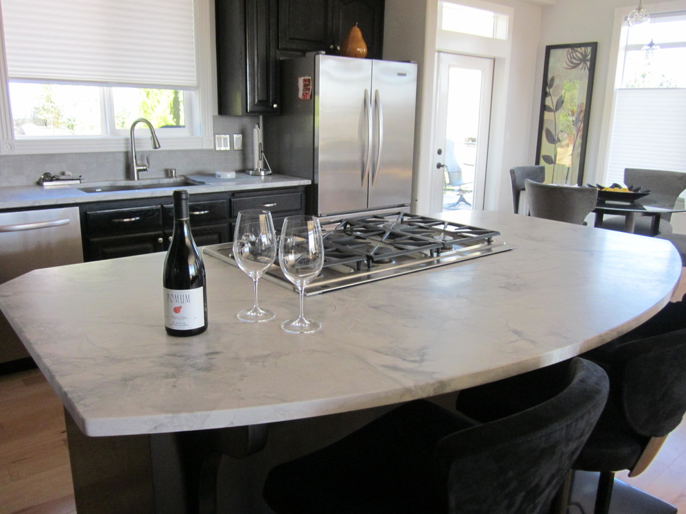 Quartzite Kitchen - Traditional - Kitchen - Portland - by American ...