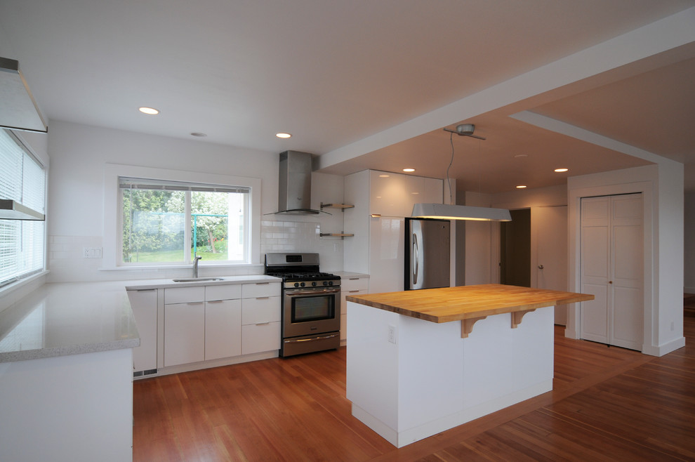 Queen Anne Duplex - Traditional - Kitchen - Seattle - by Atelier Drome ...