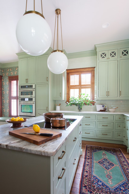 Queen Anne Kitchen - Traditional - Kitchen - Austin - by Sarah Stacey ...