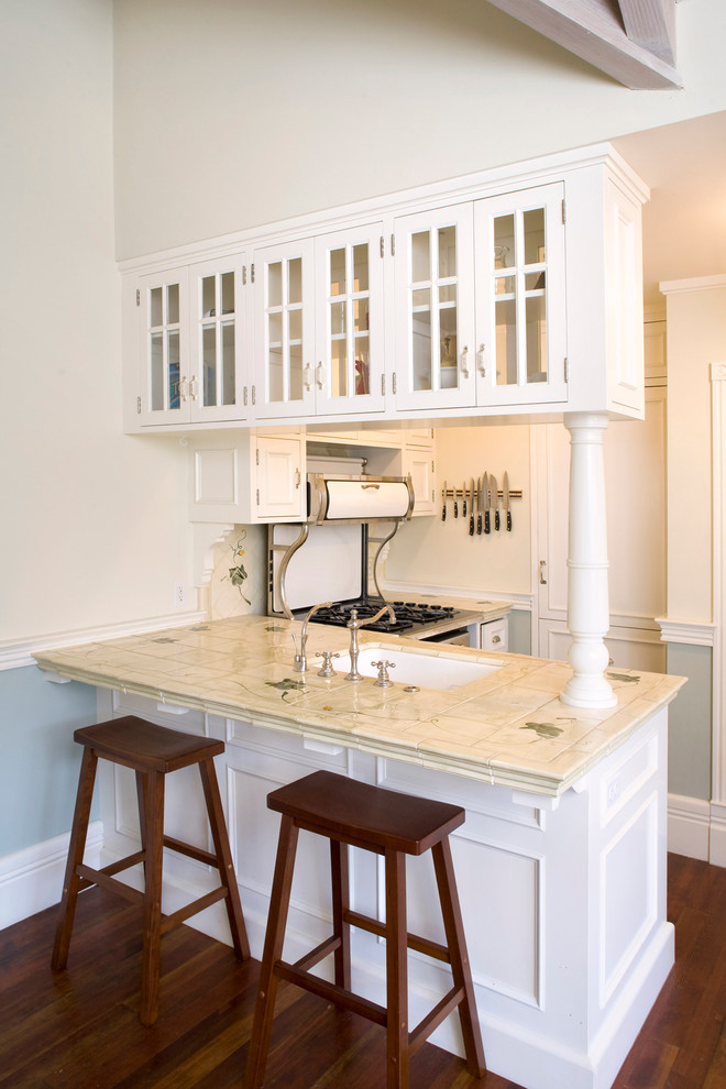 Queen Anne Victorian Quaint Kitchen - Traditional - Kitchen - Santa ...