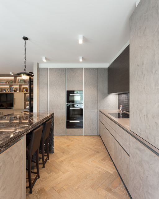 R House - Contemporary - Kitchen - London - by MH Costa Construction ...