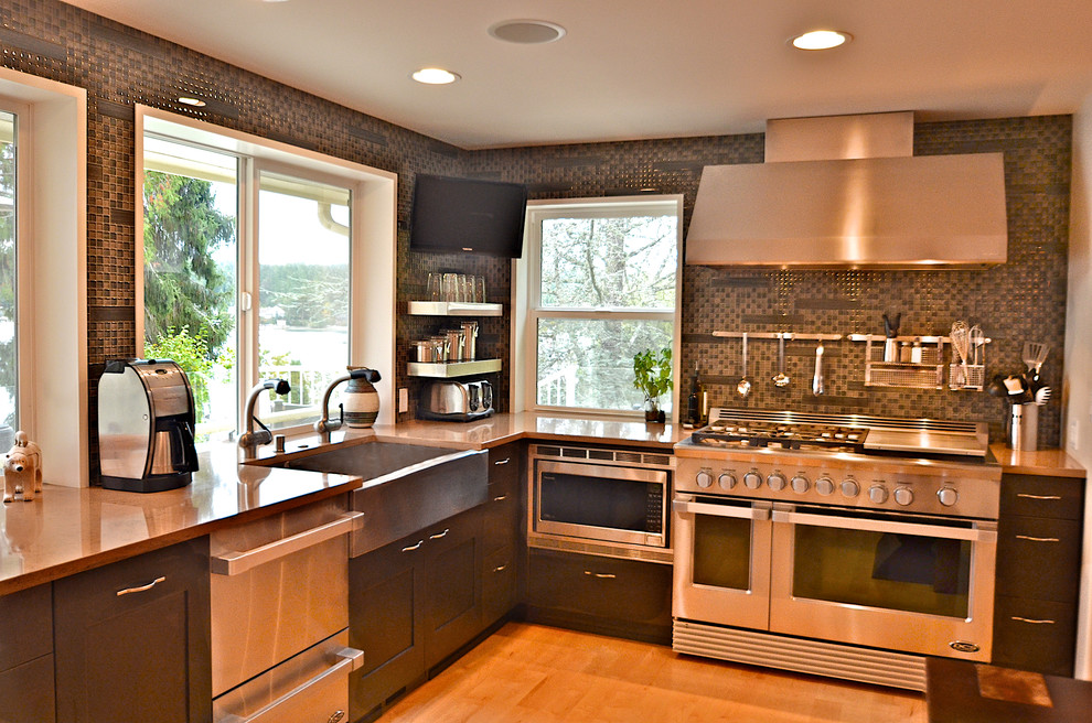 Raft Island Residential Remodel - Contemporary - Kitchen - Seattle - by ...