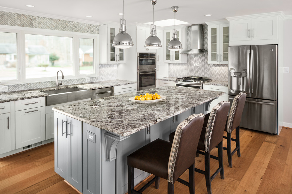 Rags to Riches Kitchen - Transitional - Kitchen - DC Metro - by ...