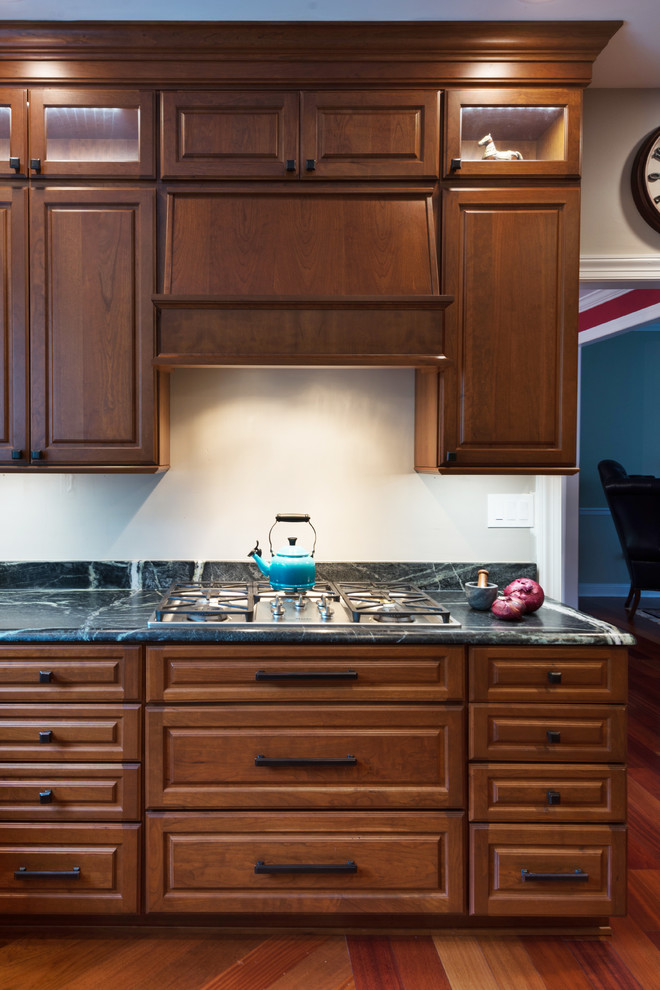 Raised Panel Cherry Kitchen - Traditional - Kitchen - Philadelphia - by ...