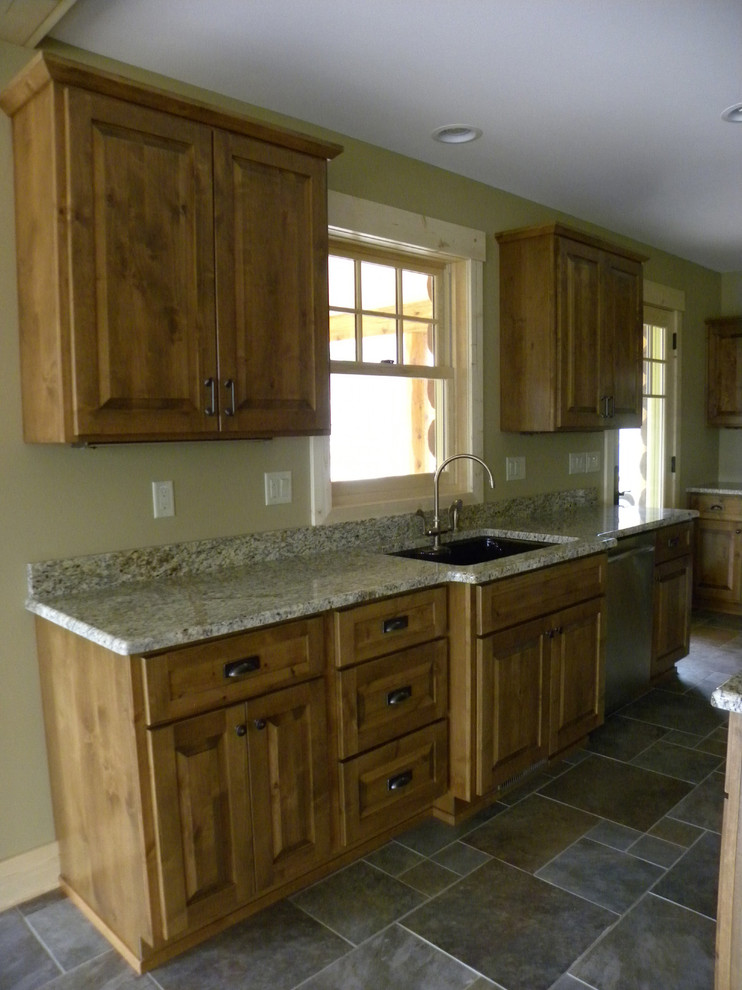 Raised Panel doors with Square Panel drawer fronts - Traditional ...