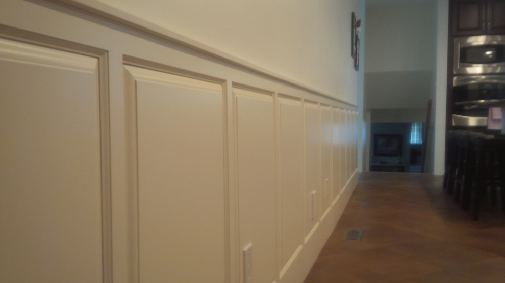 Raised Panel Wainscoting - Traditional - Kitchen - Calgary - by ...