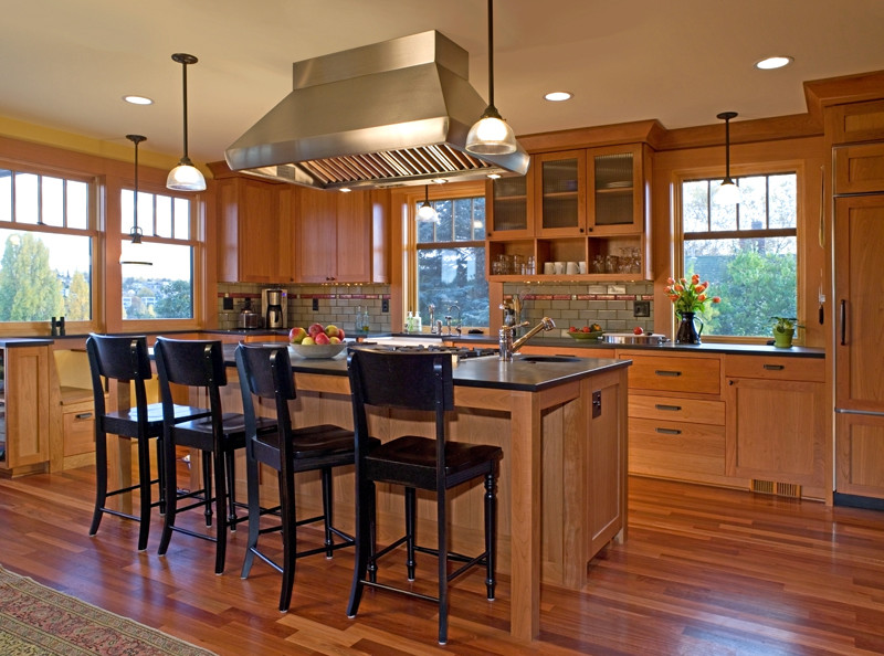 Raising the Roof - Traditional - Kitchen - Seattle - by SHKS Architects ...