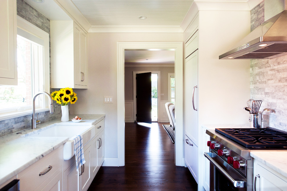 Ranch House Galley Kitchen - Transitional - Kitchen - Detroit - by ...