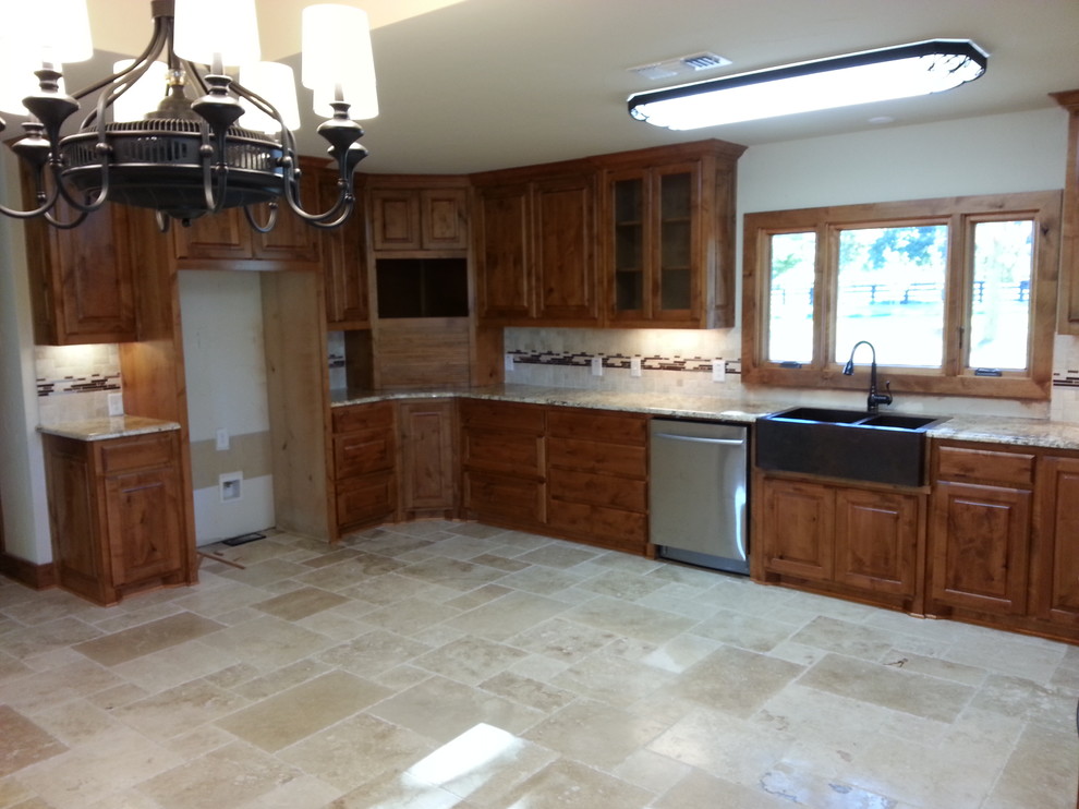 Ranch House Remodel - Farmhouse - Kitchen - Dallas - by Woodmark Custom ...