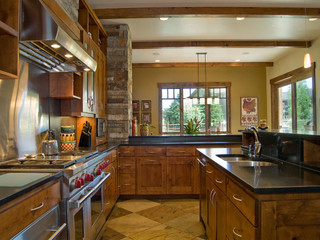 Ranch Place Modern Rustic - Rustic - Kitchen - Salt Lake City - by NEXT ...