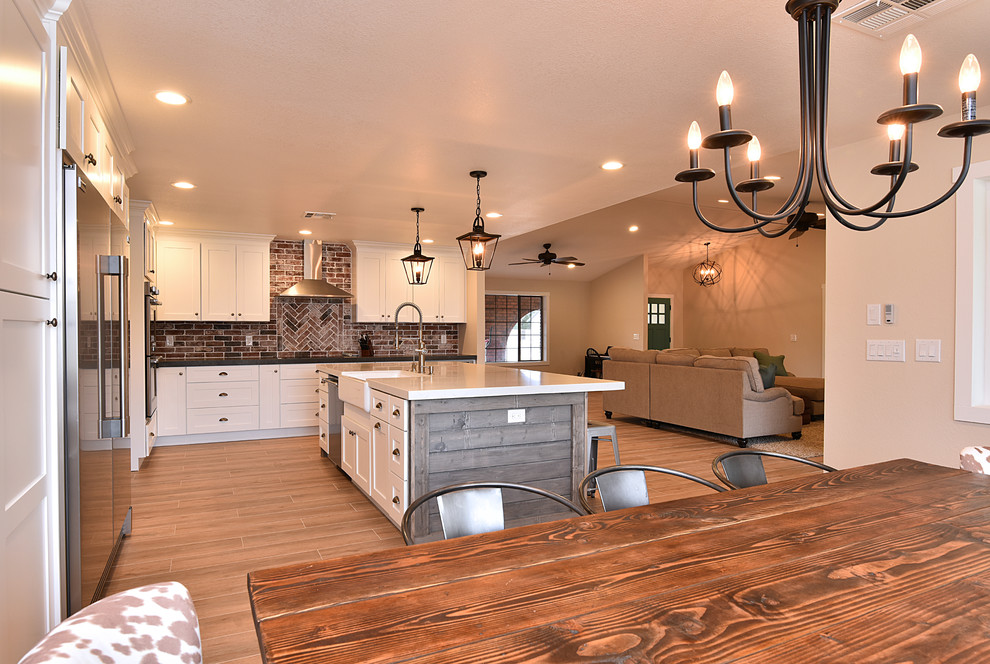 Ranch Style Conversion - Farmhouse - Kitchen - Phoenix - by Reef Design ...