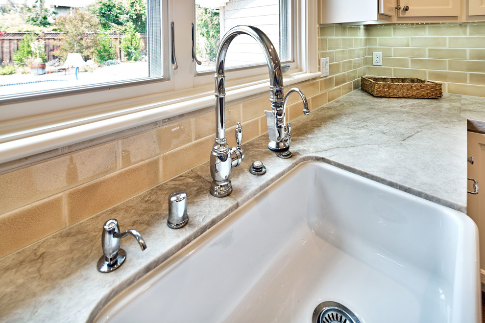 Ranch Style Farmhouse sink - Traditional - Kitchen - San Francisco - by ...