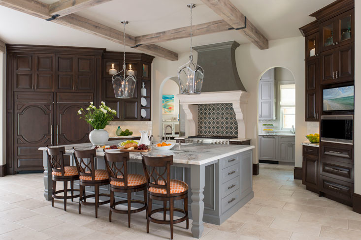Range Hoods Cast Stone Project with DeLeo Fletcher Design - Modern ...