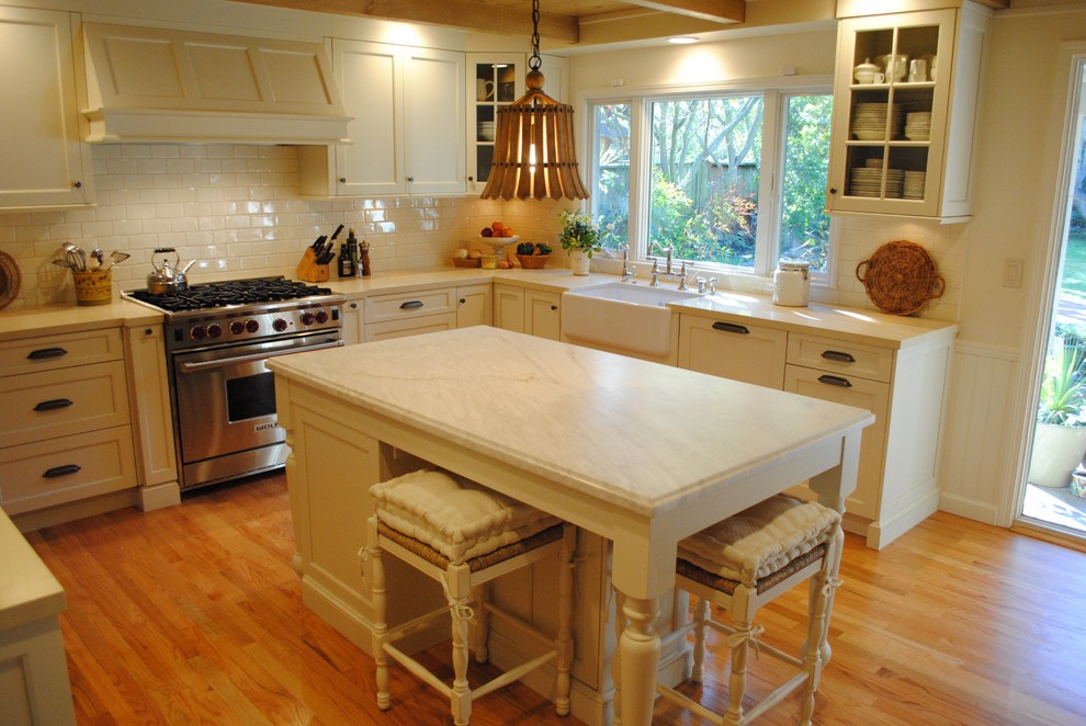 Rans Lafayette - Farmhouse - Kitchen - San Francisco - by Christian ...