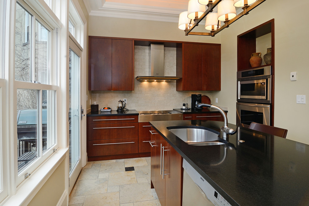 Rare to Market, Jaw-dropping Rowhouse - Contemporary - Kitchen - New ...