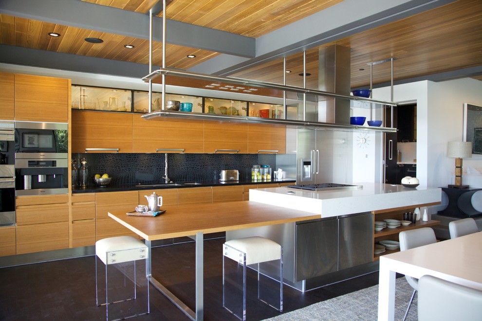 Ray Kappe LEED Pre-fab - Modern - Kitchen - Los Angeles - by Natalie ...