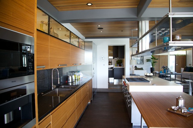 Ray Kappe LEED Pre-fab - Modern - Kitchen - Los Angeles - by Natalie ...