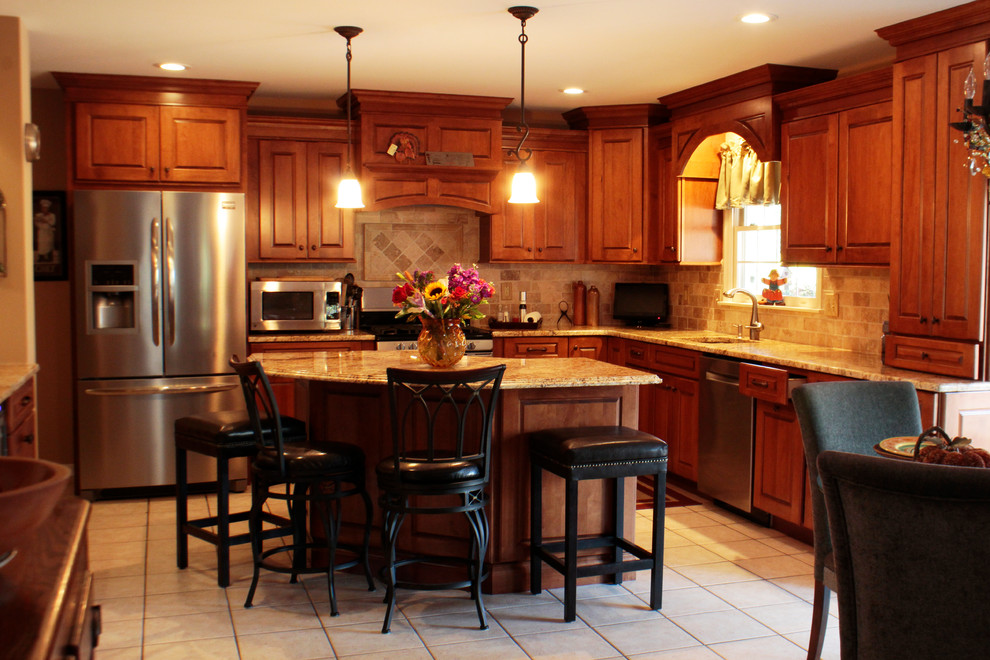 REA KITCHEN - Traditional - Kitchen - Philadelphia - by KOL KITCHEN ...