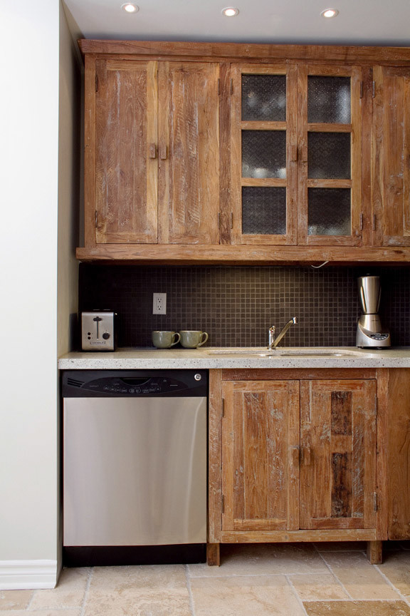 Reclaimed Wood Kitchen Cabinets - Contemporary - Kitchen - Toronto - by ...