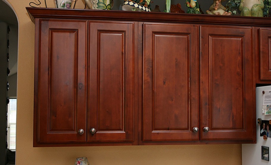 Red Cherry Cabinets - Kitchen - San Francisco - by Dunshee Builders ...