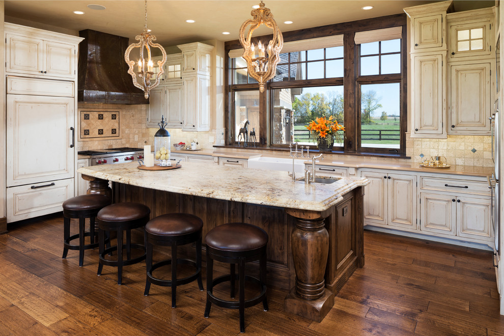 Red Fox Ranch - Rustic - Kitchen - Minneapolis - by Peter Eskuche, AIA ...