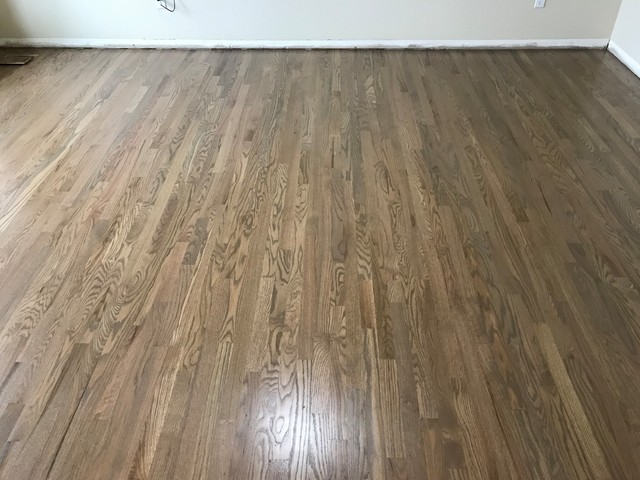 Red Oak - Custom stained with three color blend - Asiatique - Cuisine ...