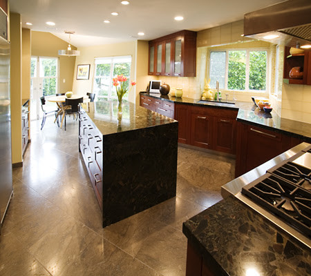 Red Rose - Traditional - Kitchen - Los Angeles - by Hildre Design | Houzz