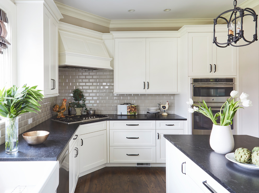 Refined Kitchen Expansion - Transitional - Kitchen - Chicago - by Vine ...