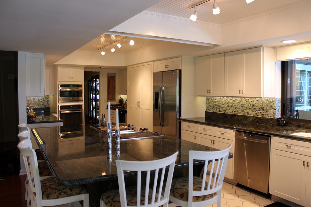 Refined Kitchen in Carrolwood - Transitional - Kitchen - Tampa - by ...