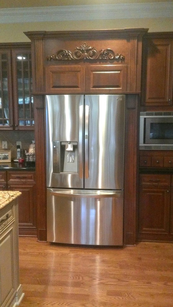 Refridgerator Surround Trim - Contemporary - Kitchen - Raleigh - by ...