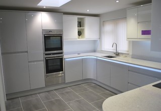 Remo kitchen - modern slab door - Contemporary - Kitchen - West ...