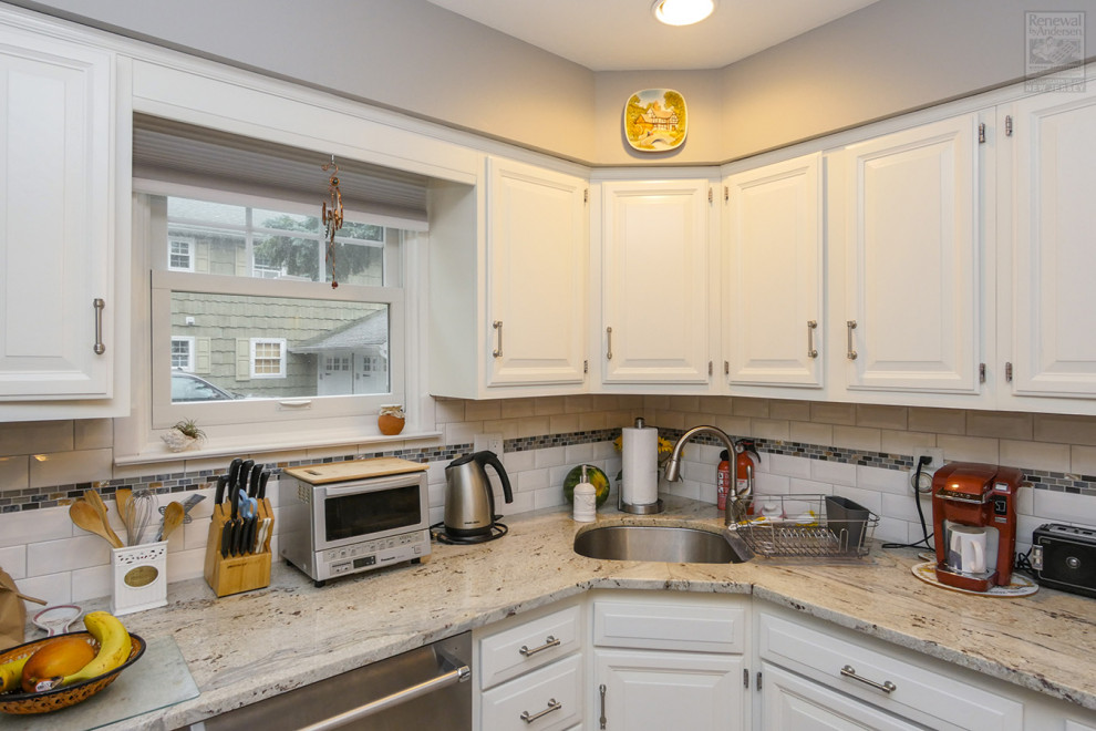 Renovated Kitchen with New Window - Renewal by Andersen - Cocina ...