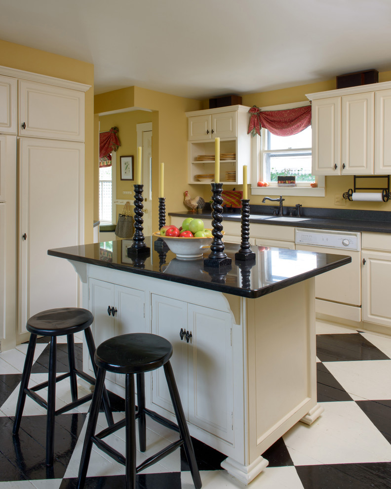 Renovated New England Farmhouse - Traditional - Kitchen - Boston - by ...