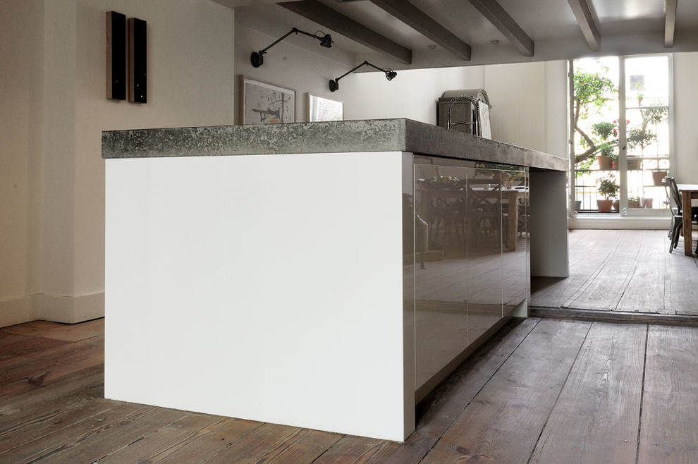 Renovation of a canal house in Amsterdam - Modern - Kitchen - Amsterdam ...