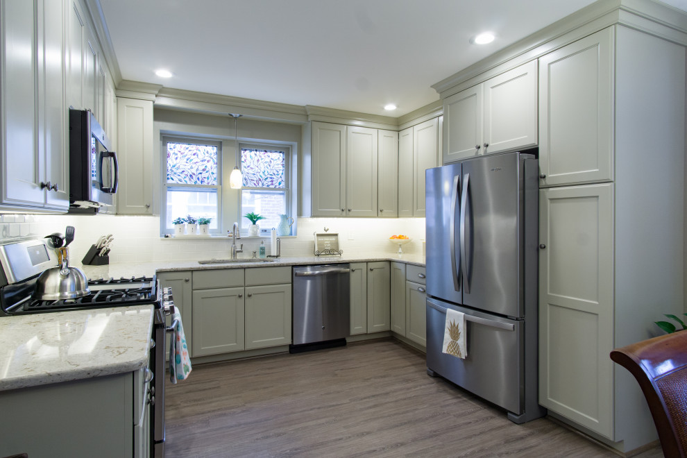 Renovation of a Classic U-shaped Kitchen - Traditional - Kitchen - Philadelphia - by Touchstone ...