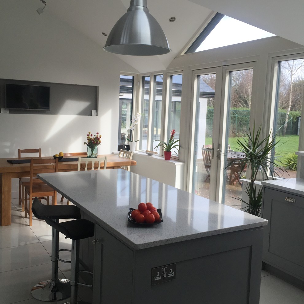 Residential 8 Conservatory to Sun Room Conversion & Extension - Modern ...