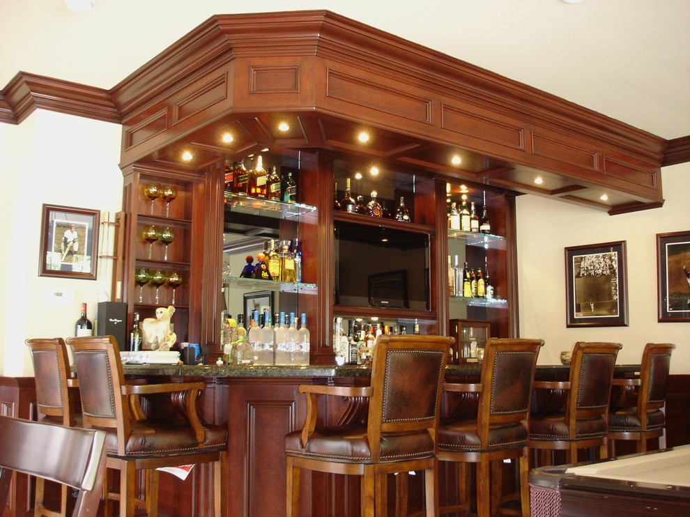 residential bar - Traditional - Kitchen - New York - by kwhtrim@hotmail ...