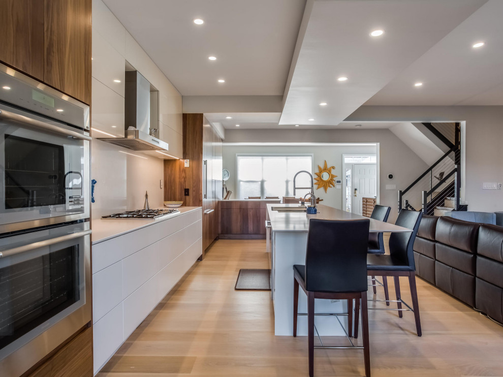 Reston Lakefront Townhome Contemporary First Floor - Contemporary ...