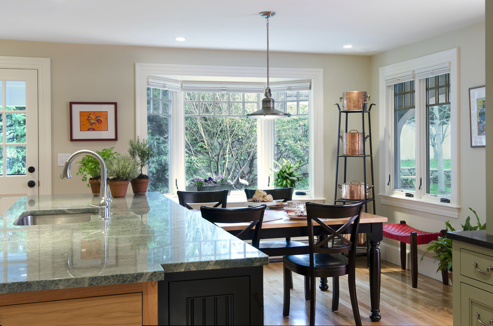 Restoring English Country Grandeur - Traditional - Kitchen - Boston ...