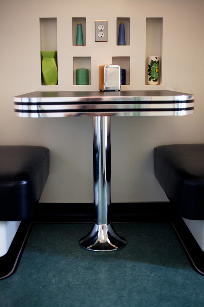 Retro Diner Booth - Midcentury - Kitchen - Los Angeles - by Crogan ...