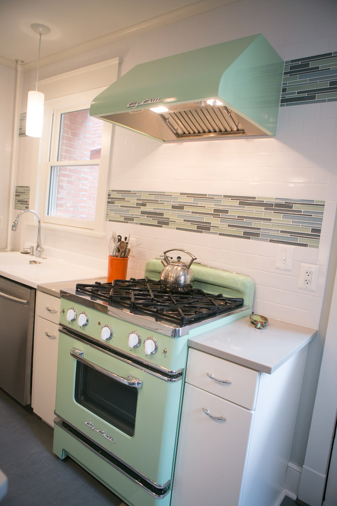 Retro Kitchen Design - Traditional - Kitchen - DC Metro - by Meredith ...