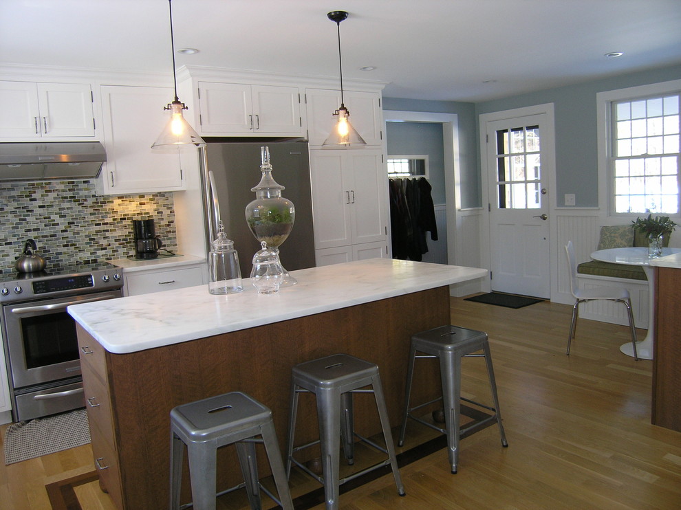 Revamped Kitchen - Contemporary - Kitchen - Boston - by AP KIMBALL ...