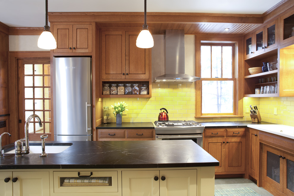 Revamped Kitchen - Craftsman - Kitchen - Minneapolis - by Full Circle ...