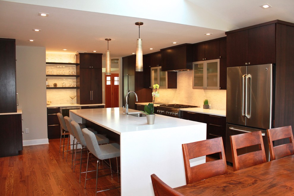Ricker/McDermott Home - Modern - Kitchen - New York - by House of Cline ...